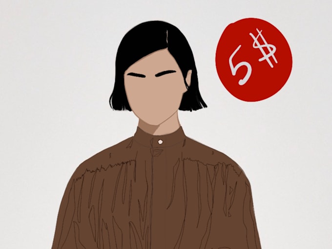 Make a minimalist illustration photos on procreate by Albandri13 | Fiverr