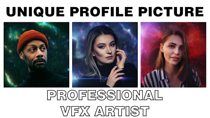 Make a cool amazing space profile picture by Chrisrfraser | Fiverr