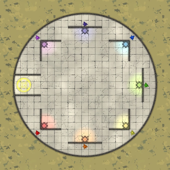 Create a battle map for your virtual tabletop by Jdmarshall | Fiverr