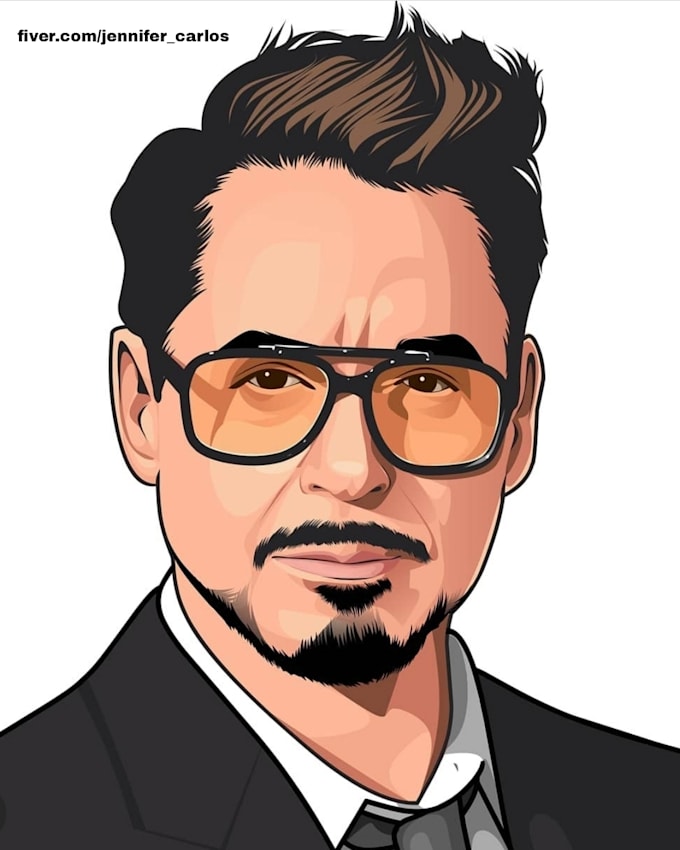 Draw a unique potrait cartoon from your photo by Jenifer_carlos | Fiverr