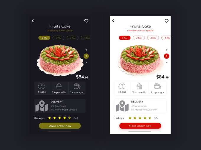 Create unique ios and android app ui ux design by Salmystudio01 | Fiverr