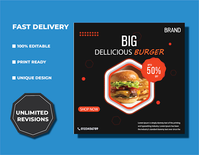 Design one page professional flyer and poster design in 1 day by Design ...