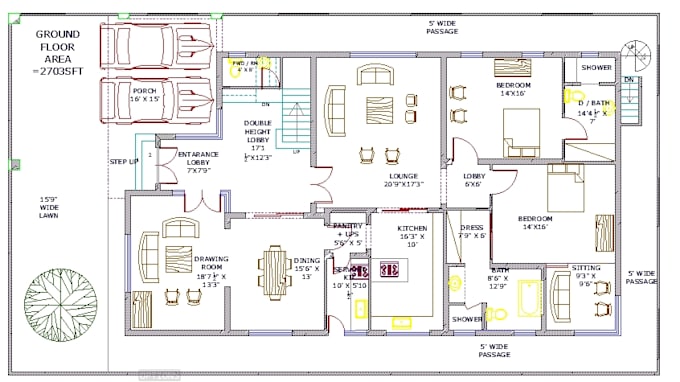 how to draw a room plan on the computer