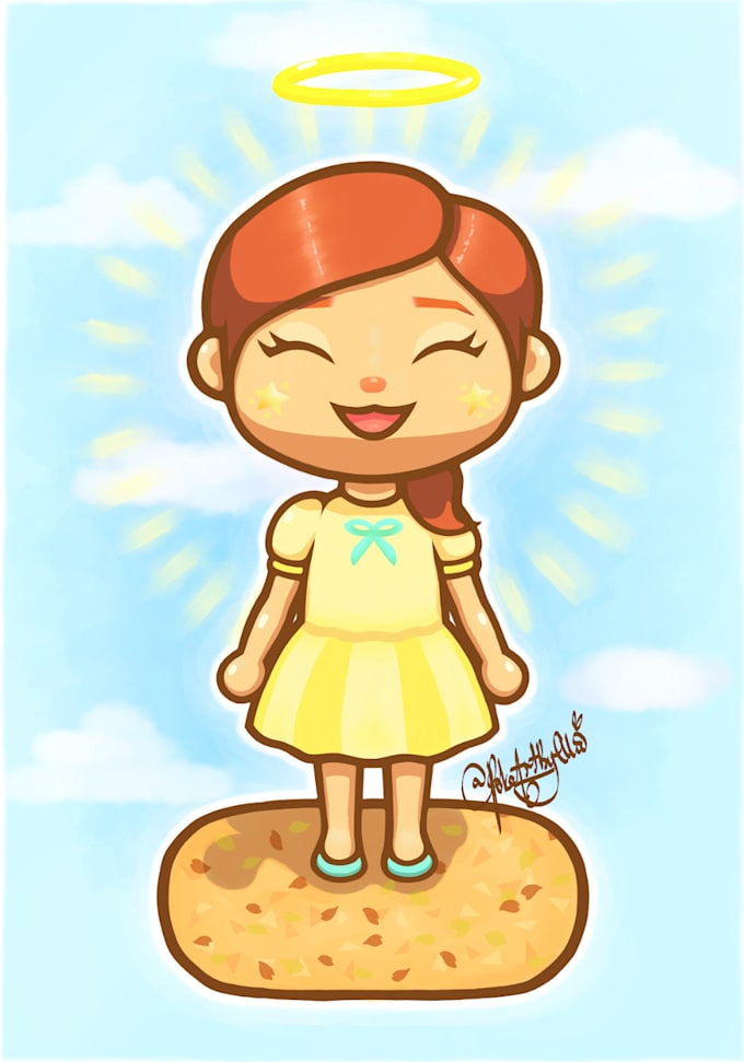 Create a custom cartoon illustration to suite your needs by Artbyellajb ...
