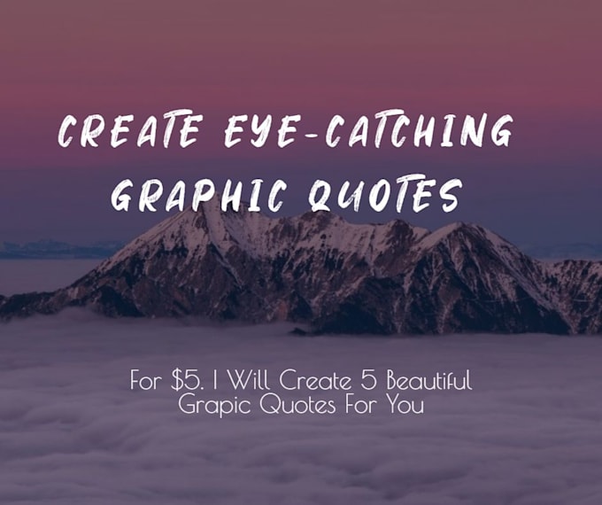 Create eye catching beautiful quotes design by Bryangarachico | Fiverr