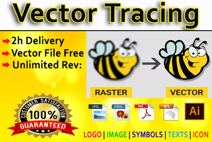 Convert image to vector, vectorize logo, vector tracing by Xain222 | Fiverr