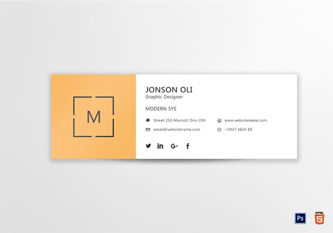 Create world class clickable email signatures by Hackersworld453 | Fiverr