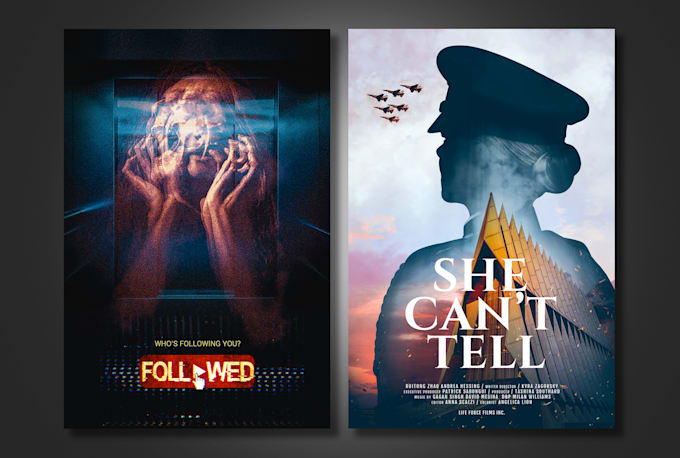 Design a professional movie poster for you by Stefantatalovi | Fiverr