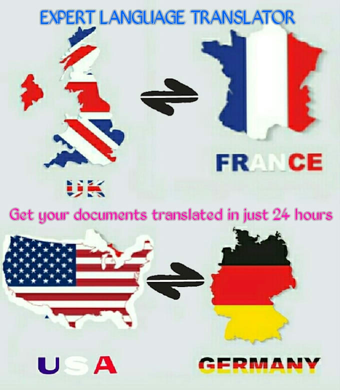 Translate german french to english language and vice versa by Pat4 ...