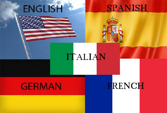 Translate english to dutch italian france spanish and back by ...