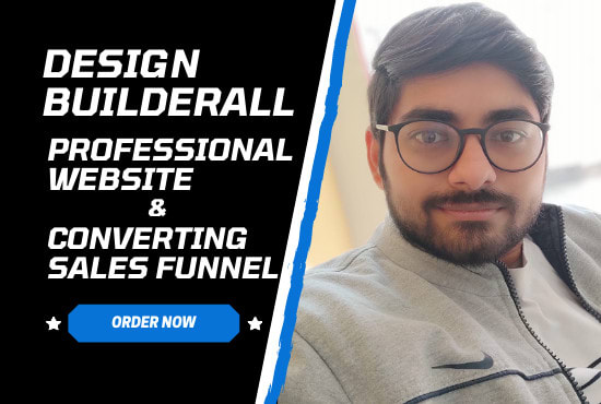Design builderall sales funnel or website by Nitish_codex | Fiverr