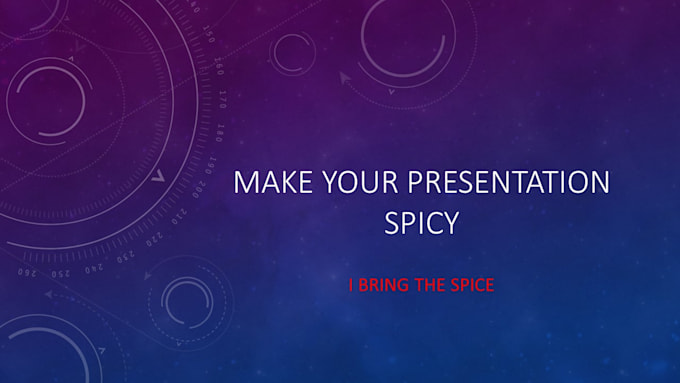 Spice up your powerpoint presentations by Aaronhalverson | Fiverr