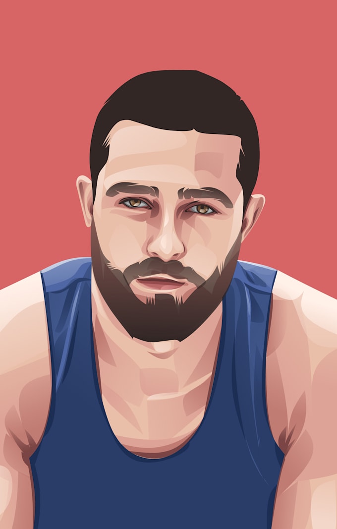 Draw vektor potrait for you by Irvan_vis | Fiverr