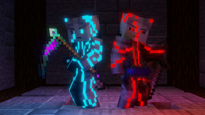 Render anything minecraft in 3d by Matthew_walts | Fiverr