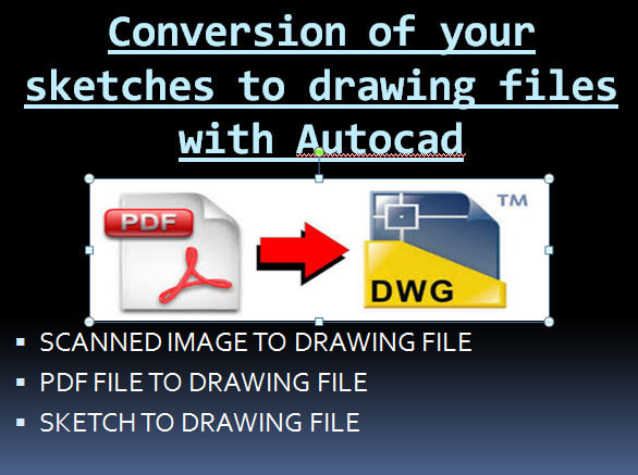 Convert raster graphics to vector graphics using autocad by ...