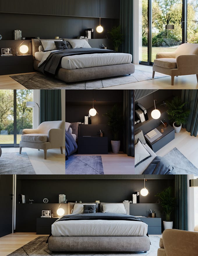 Create 3d architecture visualization by Artsilenz | Fiverr