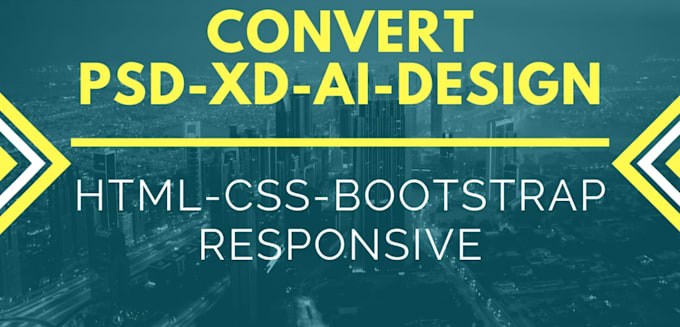 Create web sites and convert psd to html css by Faisal_97 | Fiverr