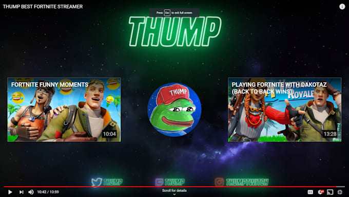 Create custom youtube video end cards by Pineapple_lad | Fiverr