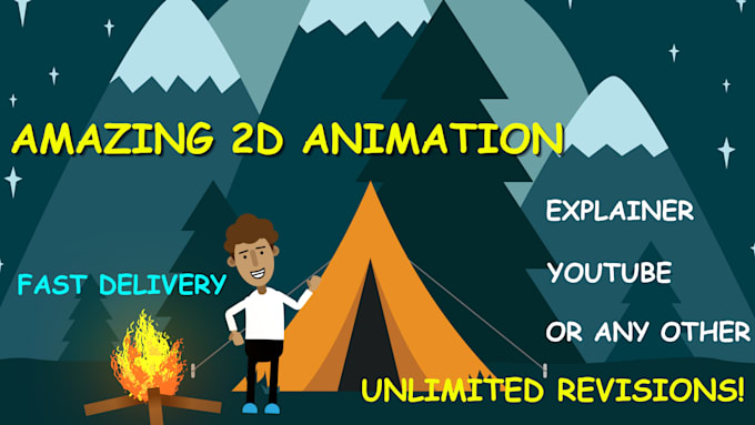 Make an amazing 2d animation of your script by Fatchknstudio | Fiverr