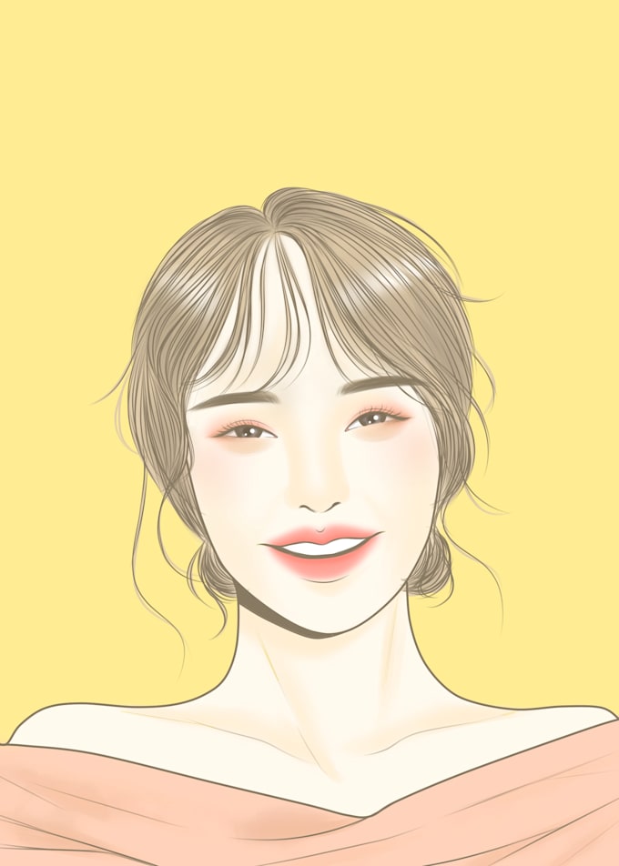 how to draw in korean style