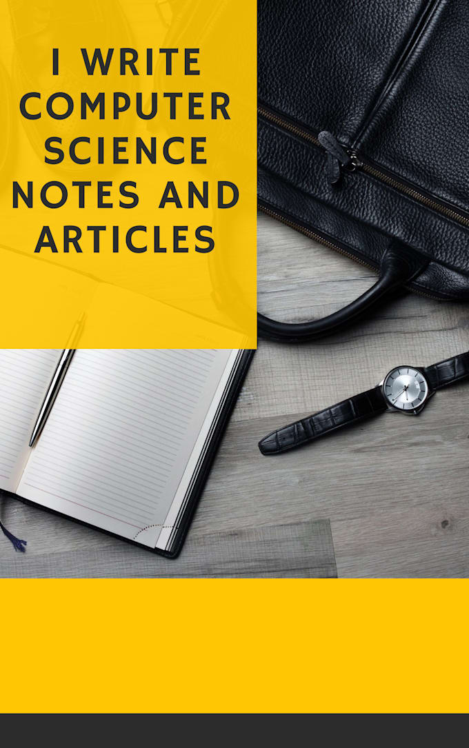 Write notes and articles for computer science subjects by Enabrasool ...