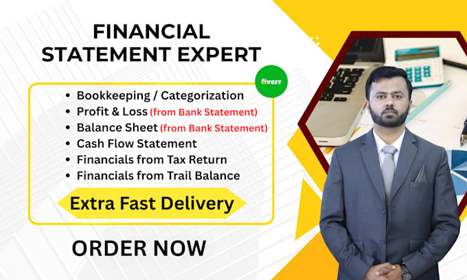 Do financial statements, balance sheet and income statement by Faz ...