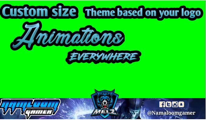 Design gaming overlay for twitch, mobile, vertical overlay by ...