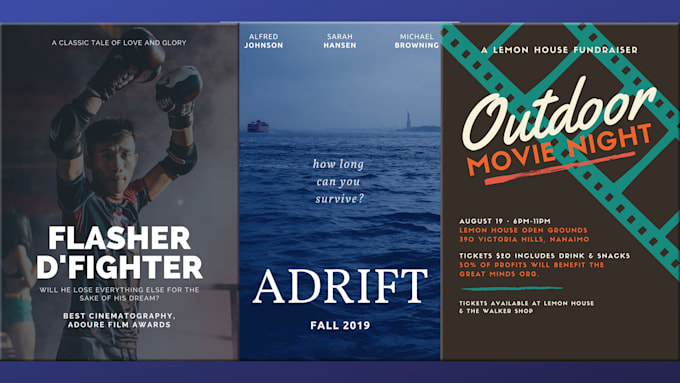 Design an amazing poster by Fisbyte | Fiverr