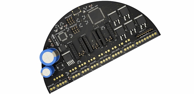 Create schematics, pcb and 3d model in kicad by Simone_albano | Fiverr