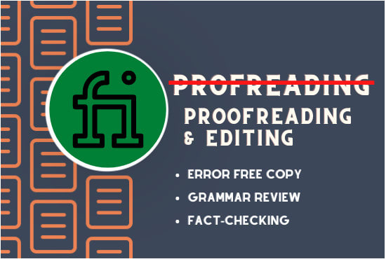 Be your professional proofreader and copy editor by Toobaarshad456 | Fiverr