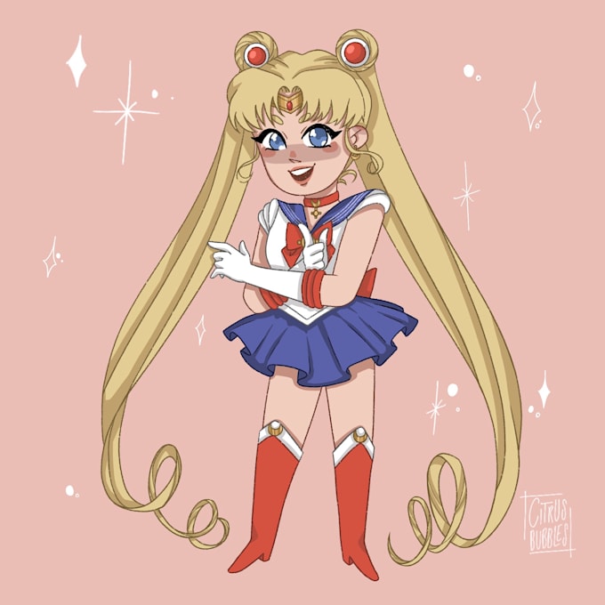 Create digital character commisions by Citrusbubbles | Fiverr