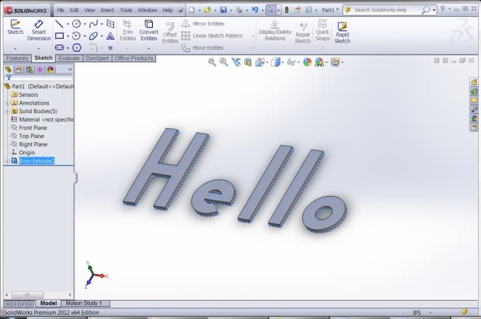 Create a simple 3d printable cad project by Rob_the_dev | Fiverr