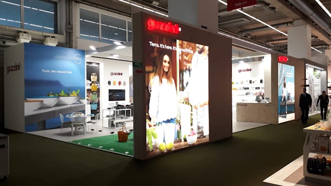 Design your exhibition booth with 2d, 3d and rendering by ...
