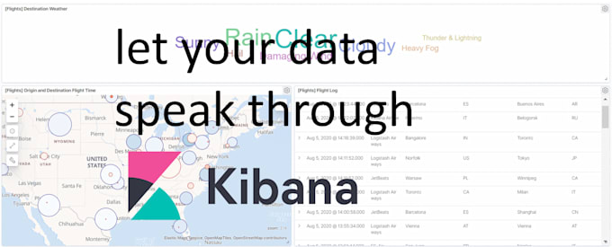 Create insightful kibana dashboards by Pablograterole | Fiverr