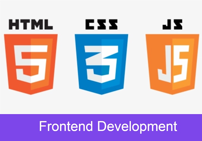 Be your front end developer, i can make beautiful sites using html and ...