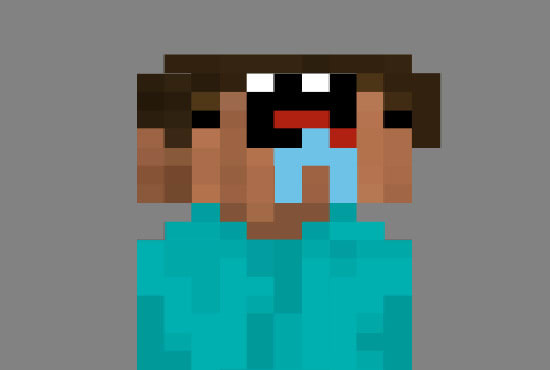 Create a minecraft profile picture for you by Idioticaly | Fiverr