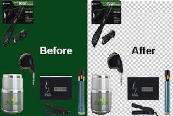 Professionally remove green screen and background removal from photos ...