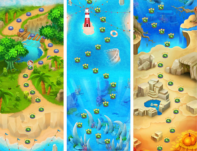 Create game maps, items, and environment for 2d games by Thom_artist ...