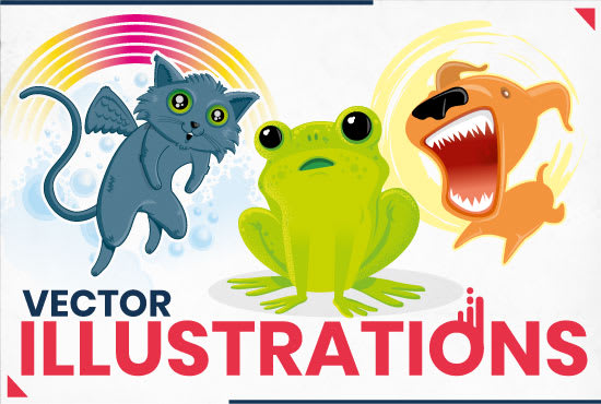 Draw a custom vector illustration by Nuno_raminhos | Fiverr