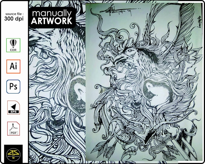 Create awesome freestyle sketching by Alsanjaya | Fiverr