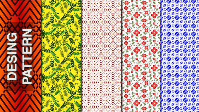 Design professional seamless patterns for your product by Diegoipiales ...