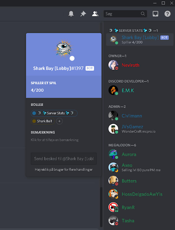 Hosting discord bots lifetime by Emrowkeran223 | Fiverr