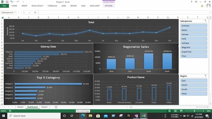 Create any microsoft excel dashboard,pivot table,userforms within 48 ...
