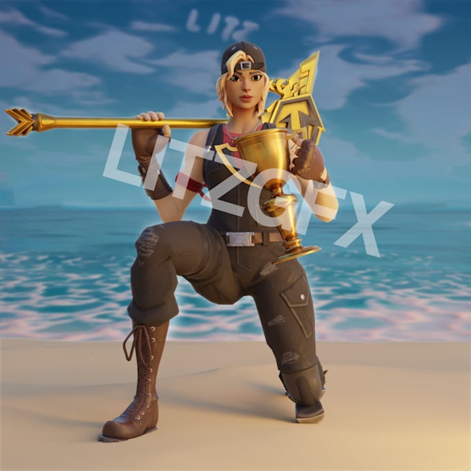 Do a custom fortnite banner or pfp or even both by Litzfn | Fiverr