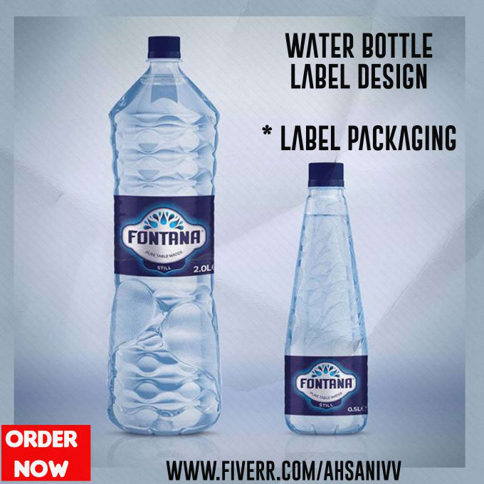Design eye catching logo design, water bottle label design by Ahsanivv ... Design eye catching logo design, water bottle label design by Ahsanivv ...