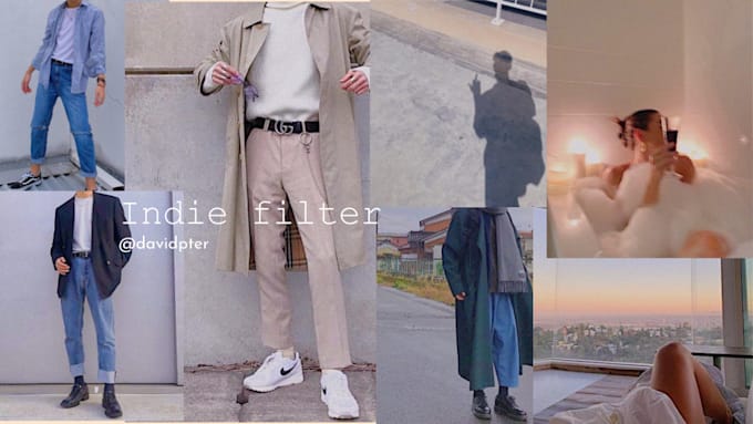 Edit your photos with my indie filter by Davidpter | Fiverr