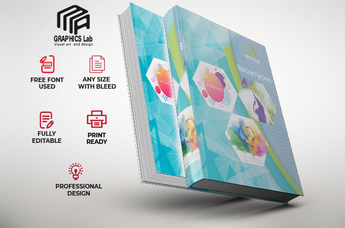 Unique book cover and notebook design by Magraphicslab | Fiverr
