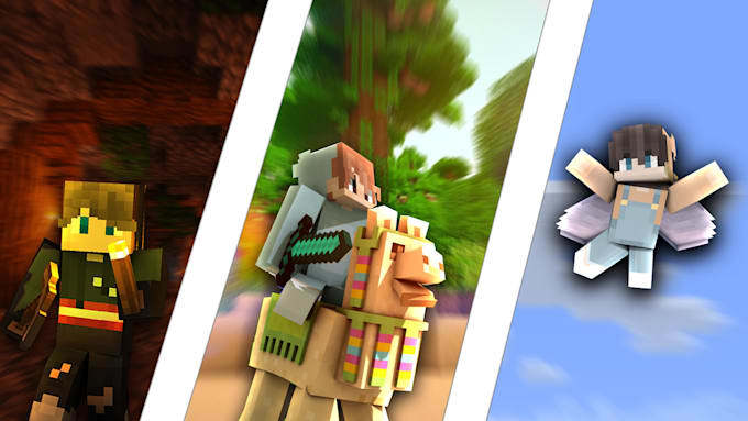 Design you a custom minecraft pc skin by H3nrydm | Fiverr