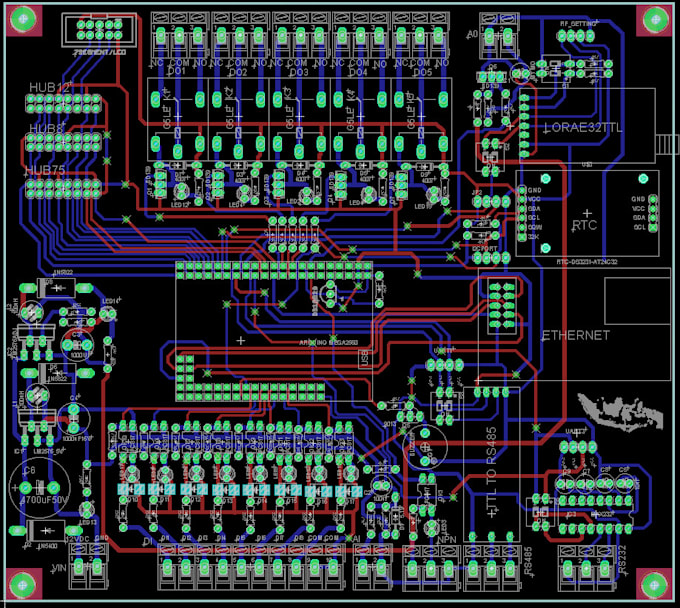 Do any pcb design and circuit electronic in eagle and kicad by Mech ...