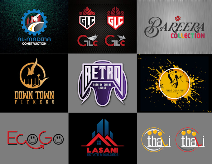 Create a modern colorful logo design by Pks_studio | Fiverr